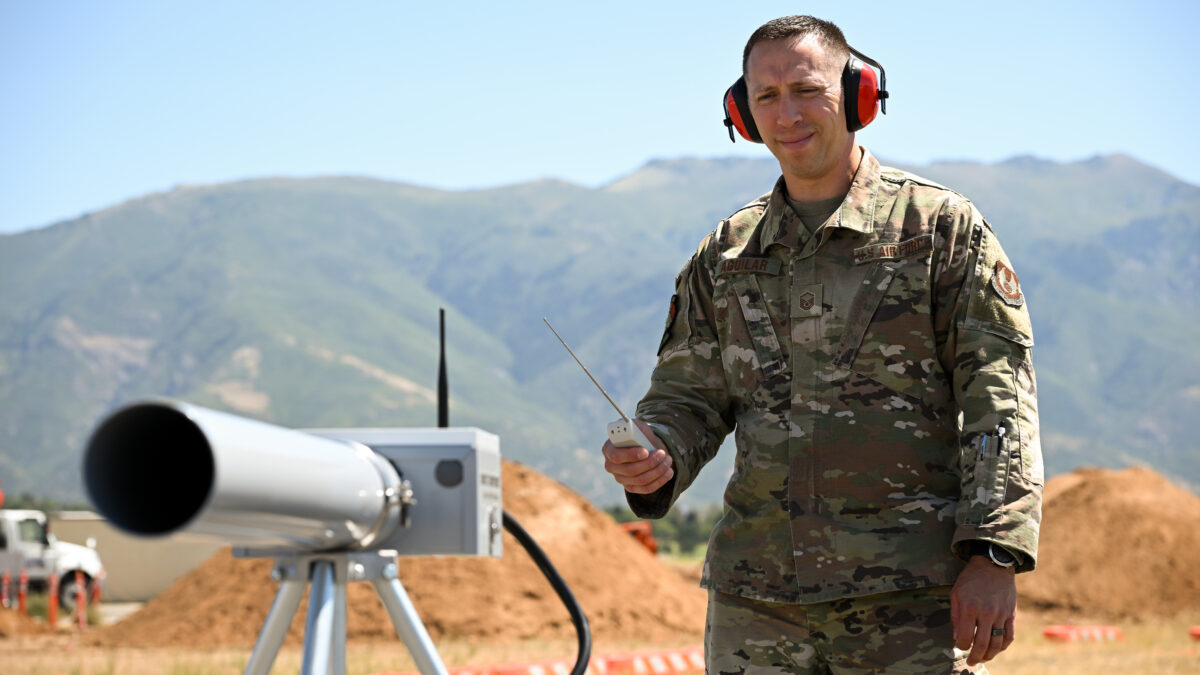 New ‘bird cannon’ at Hill AFB keeping pilots, aircraft and wildlife ...